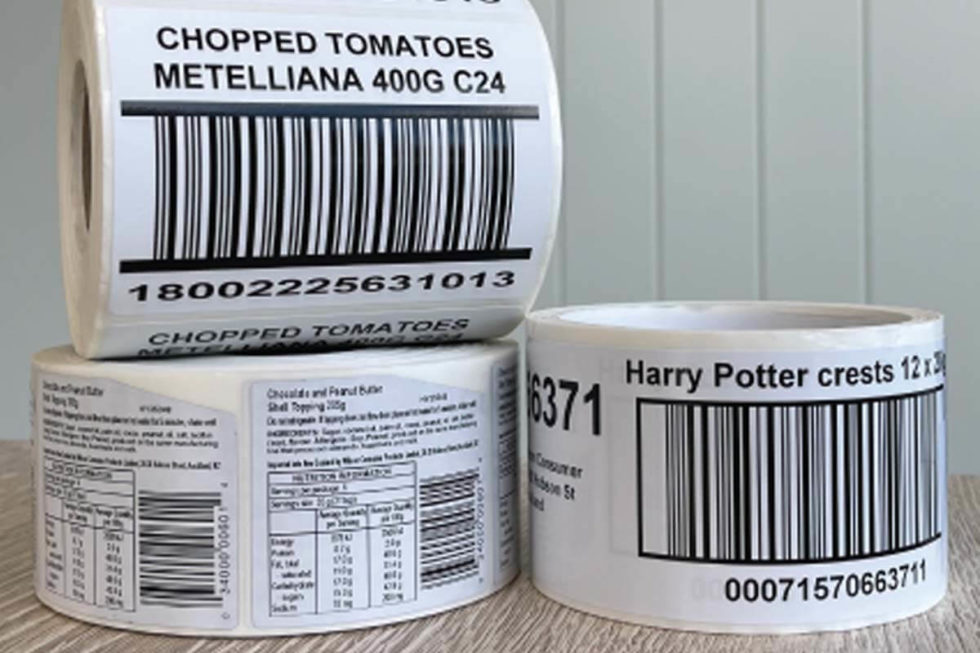 Etiquette Labels: Bespoke Label Printers — No Minimum Order Quantity